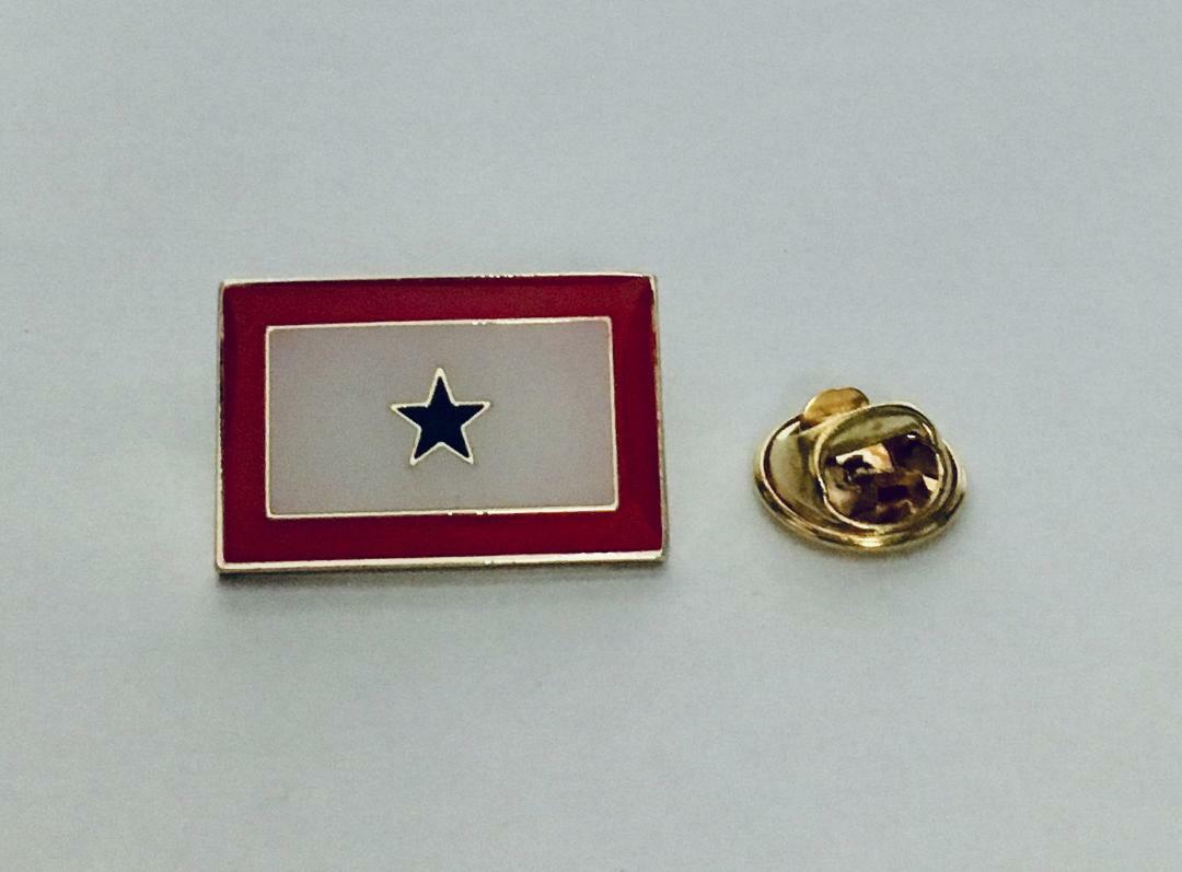 Metal Lapel Pin U.S.A Service Star Pin Emblem US Military Blue Star ...
