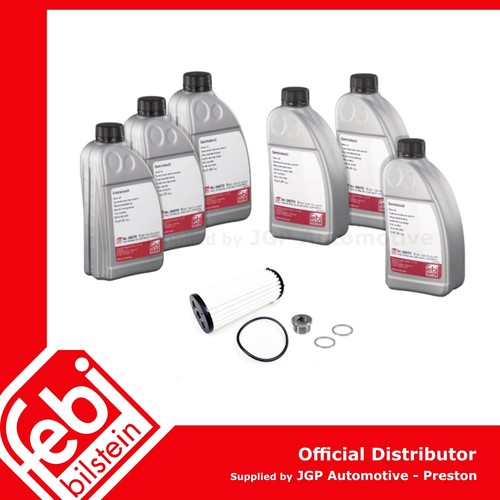 7 Speed DSG Auto Gearbox Oil & Filter Service Kit For VW Transporter T5 ...