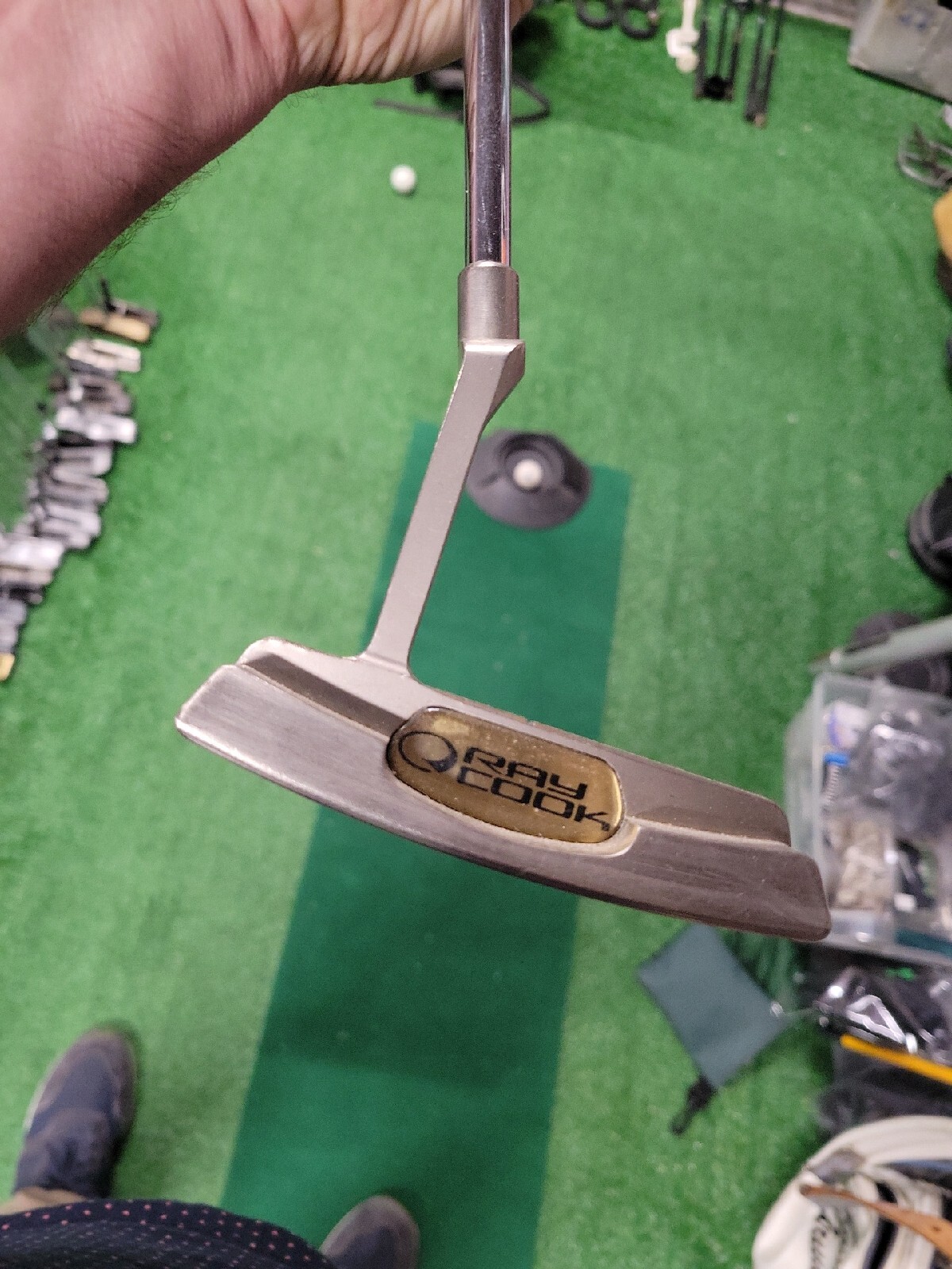 ⛳️Ray Cook Blue Goose V MILLED LIMITED Putter Cord R C Grip ⛳️ | eBay