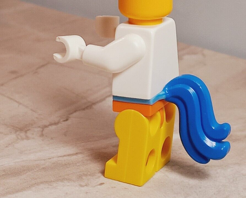 New LEGO Horse Tail Costume Standard Blue Light Rubber Hips Unisex ...