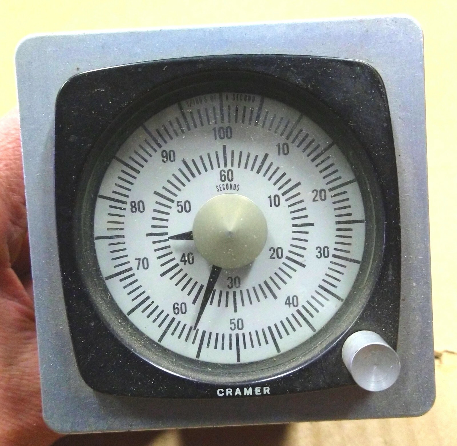 Vintage 115v CRAMER Timer 60 Seconds 1/100 of a second 691E 691EB600 ...