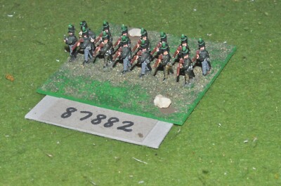 15mm napoleonic / british - riflemen 14 figs - inf (87882) | eBay