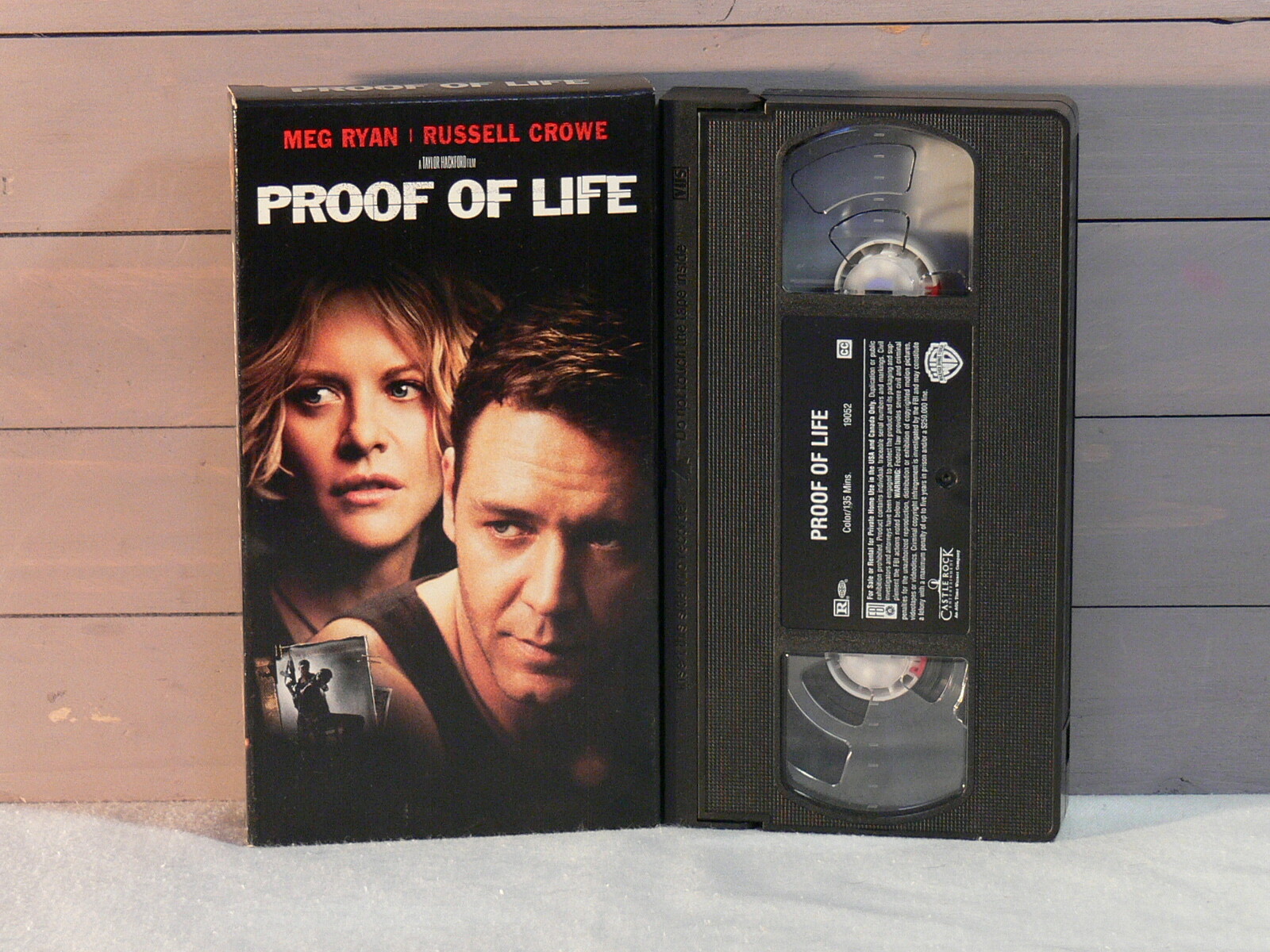 PROOF OF LIFE 2001 VHS Video Tape Meg Ryan Russell Crowe | eBay