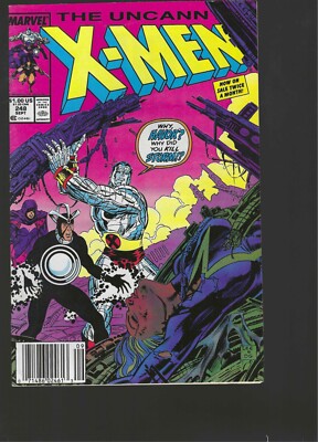 Uncanny X-Men #248 1st Jim Lee work on X-Men VF-NM | eBay