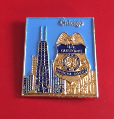 Pin Special Agent Us Customs Chicago | eBay