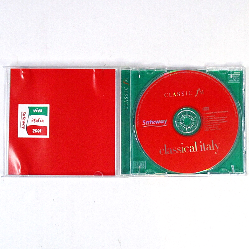 Classic FM #70 - Classical Italy (Cover Disc CD Album, 2001) 15 Tracks ...