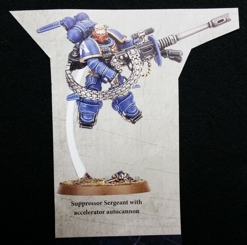 Suppressors Sergeant Vanguard Task Force Warhammer 40K Space Marine ...