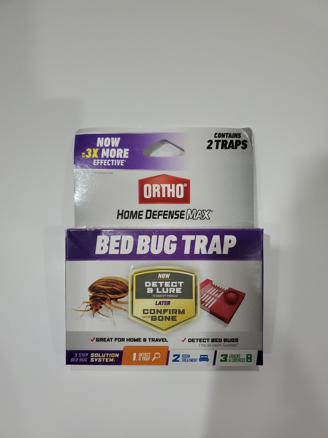 Ortho Home Defense MAX Bed Bug Traps (2 Pack) New | eBay
