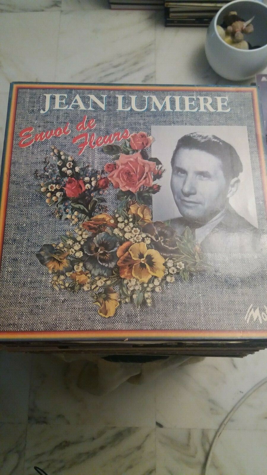 DISQUE VINYLE / JEAN LUMIERE / ENVOI DE FLEURS | eBay