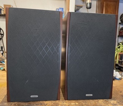 Pair Of Cambridge Soundworks M80 Bookshelf Speakers TESTED GOOD !!! L ...