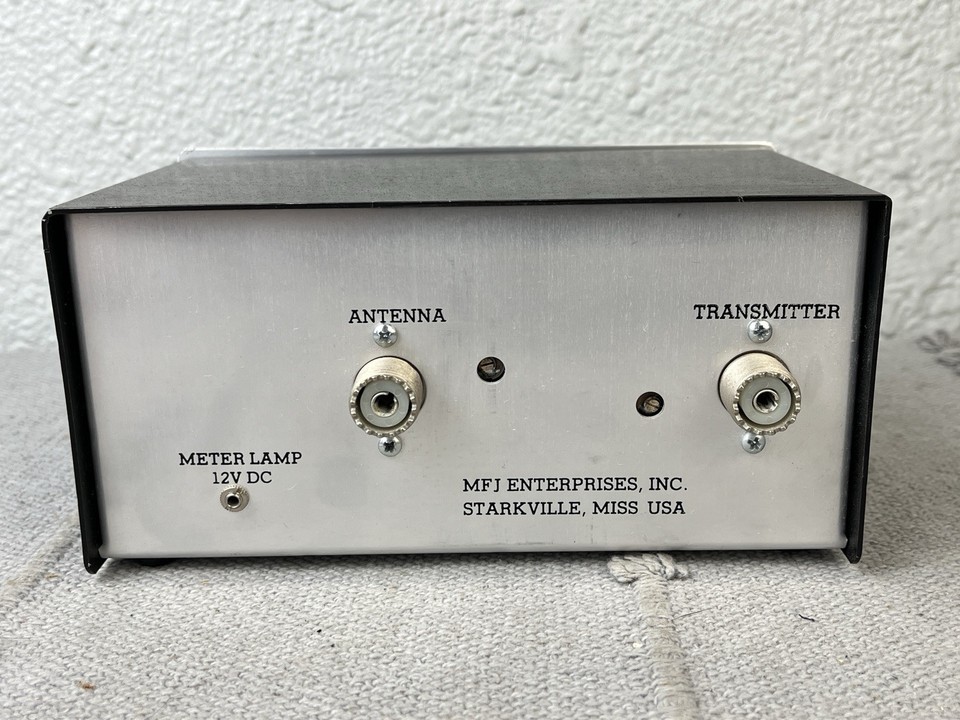 MFJ Deluxe VHF/UHF Peak Reading SWR/Wattmeter Model MFJ-817 | eBay