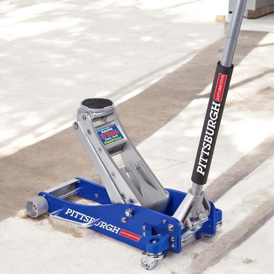 3 Ton Low Profile Aluminum Racing Floor Jack with Rapid Pump | eBay