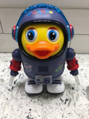 Electric Space Duck Musical Dancing Toy Figure | eBay