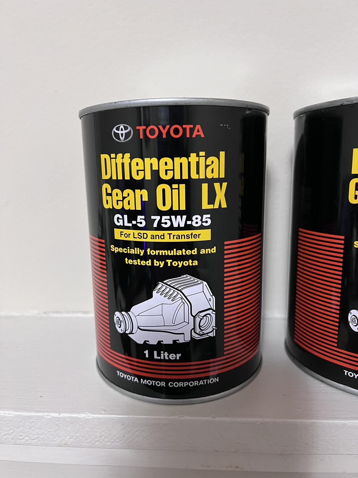 Toyota Lexus 1 Liter Differential Gear Oil 75W-85 GL-5 OEM | 0888502606 ...
