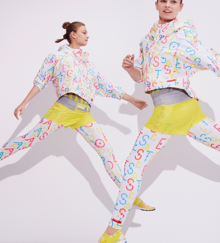 ADIDAS x StellasportWindbreaker Hooded JACKET S87217 Zest ( M ) | eBay