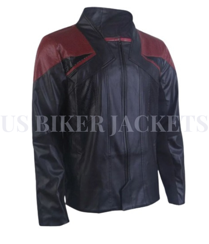 Star Trek Picard Jacket Season 3 Captain Riker Leather Halloween ...