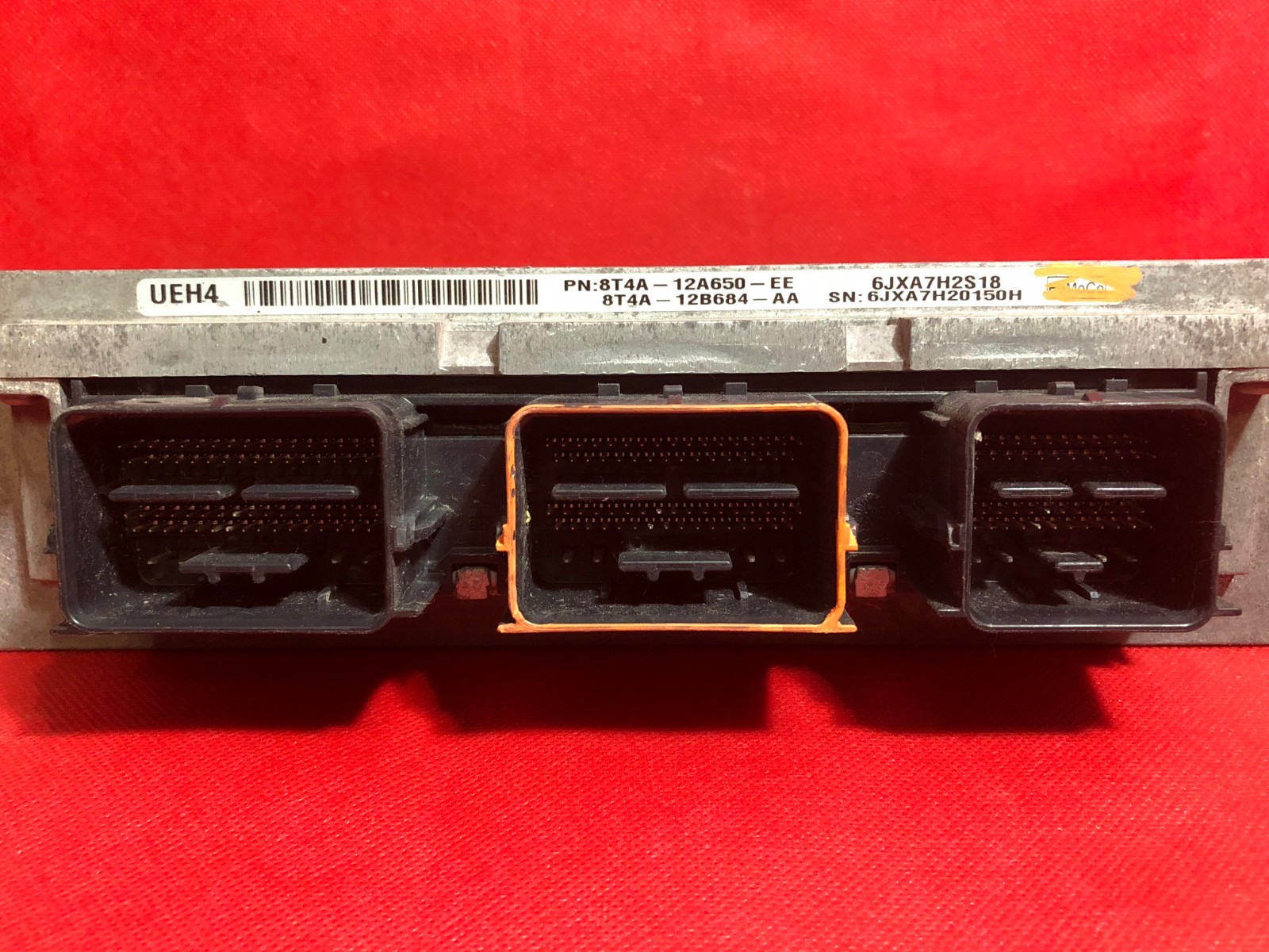 VIN PROGRAMMED 08 FORD EDGE MKX V6 ECU ECM PCM MODULE UEH4 8T4A-12A650 ...