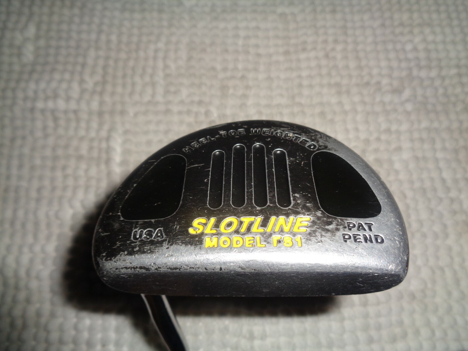 Slotline Model FS1 Heel-Toe Weighted Golf Putter Right Handed | eBay