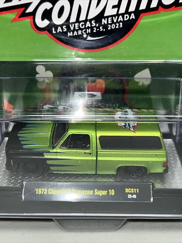 1973 CHEVROLET CHEYENNE SUPER 10 PICKUP W/CAMPER GREEN 1/64 BY M2 31500 New M2 | eBay