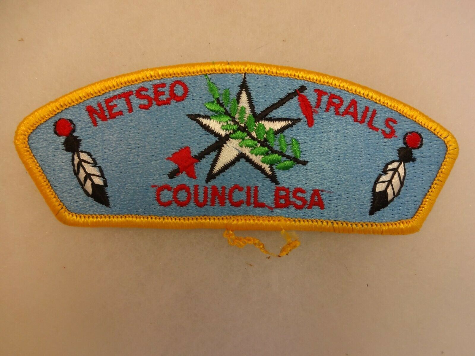 NetSeo Trails Council BSA YELLOW Border [MX14412] | eBay