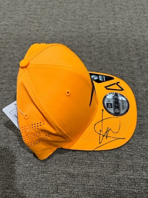 Formula One McLaren LANDO NORRIS Signed Autographed F1 Cap Hat Genuine ...