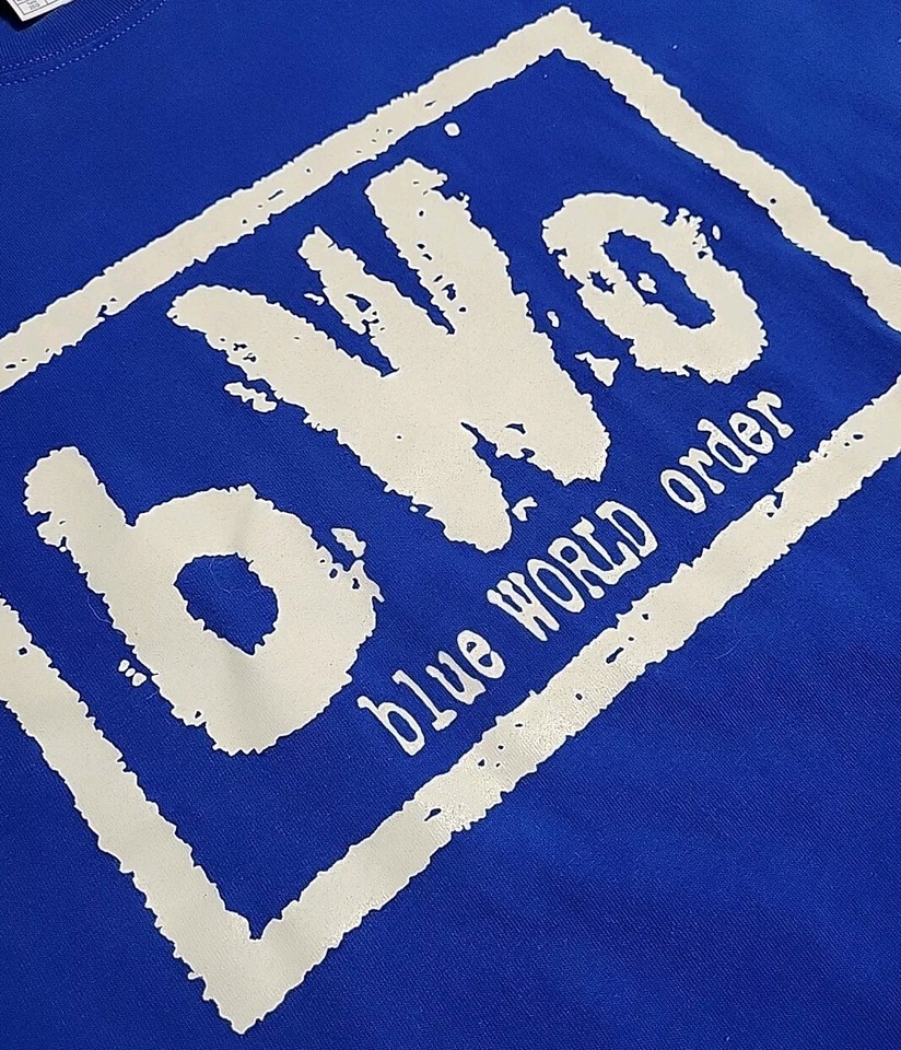 Vintage ECW Blue World Order BWO Wrestling Shirt 2XL 1997 WWF WWE WCW ...