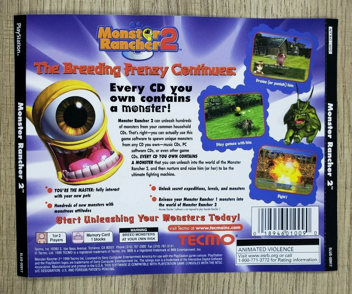 Monster Rancher 2 Ps1