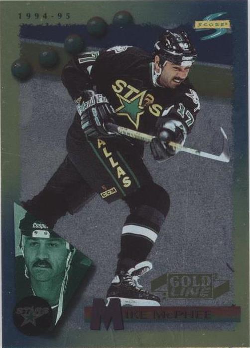 1994-95 Score - Mike McPhee #17 Gold Line for sale online | eBay