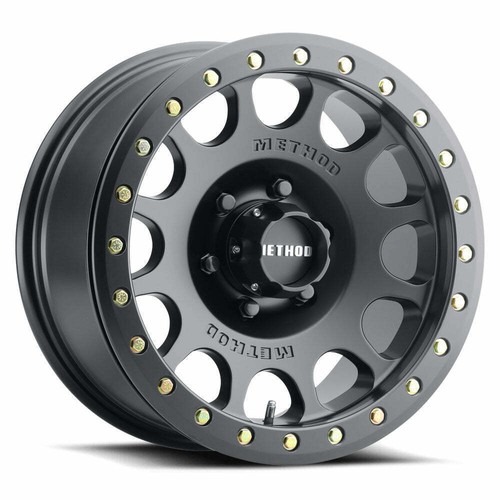 Method MR105 V3 Beadlock 17x9 -38mm Offset 8x6.5 130.81mm CB Matte ...