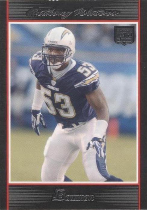 2007 Bowman - Anthony Waters #249 (RC) for sale online | eBay