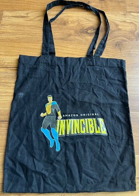 Amazon Prime Video Invincible Tote Black Bag Promo Merch | eBay