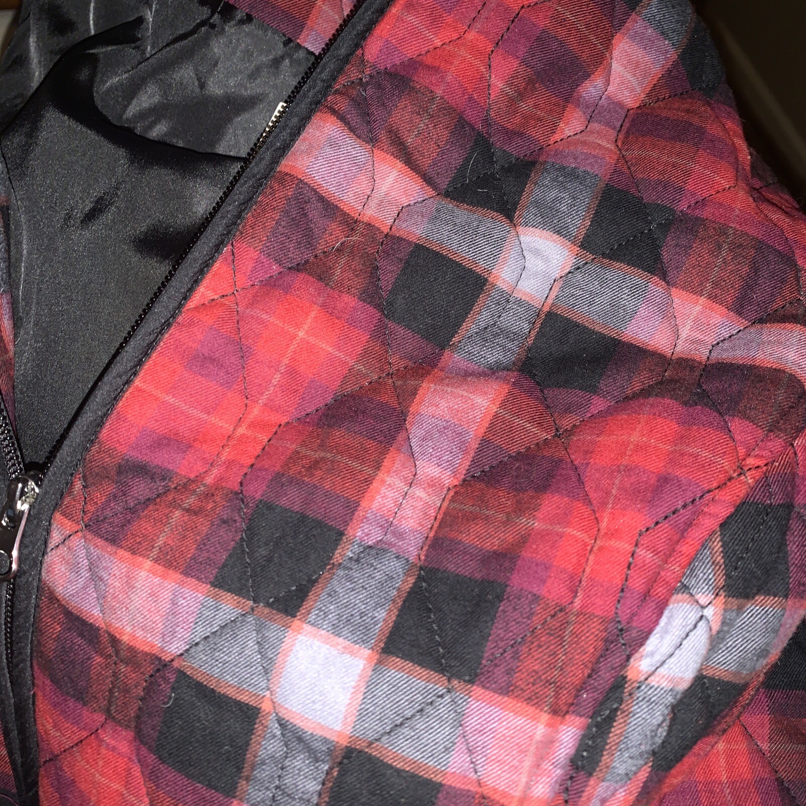 CROFT & BARROW New with Tags Tartan Buffalo Quilted Plaid Vest Size XL ...