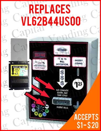 Setup to replace a Dultmeier 2 with a refurbished MEI bill validator | eBay