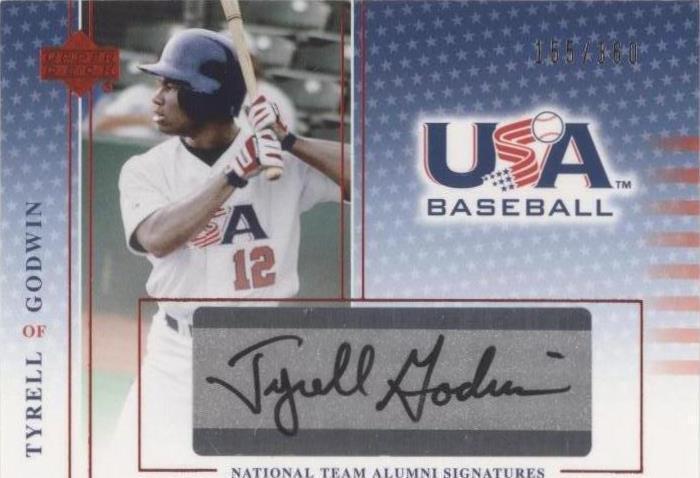 2005 Upper Deck USA Baseball - National Team Alumni Signatures Tyrell ...