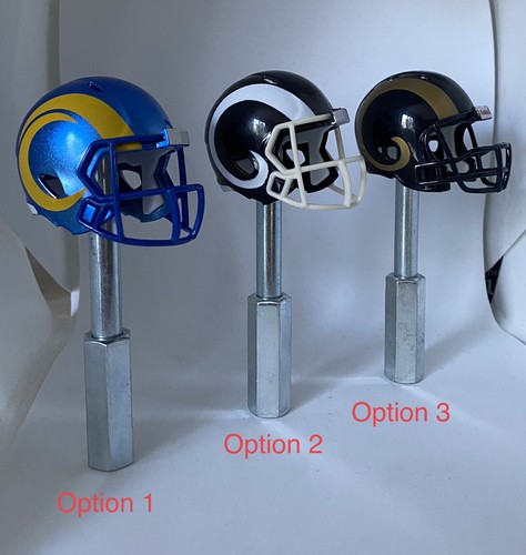 Los Angeles Rams Helmet NFL Beer Tap Handle Football Kegerator Beer LA ...