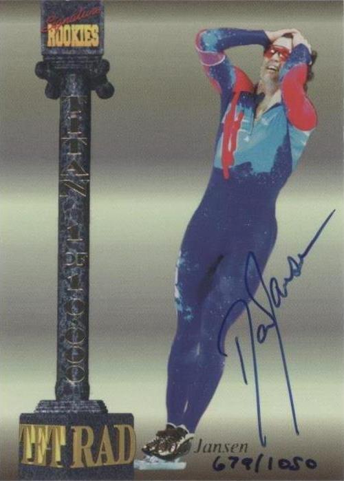 1994 Signature Rookies Tetrad - Titans Dan Jansen #CXXIII Autographs ...
