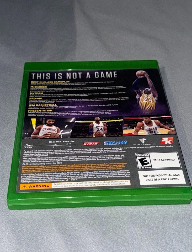 NBA 2K17 Kobe Bryant Legend Edition - Xbox One | eBay