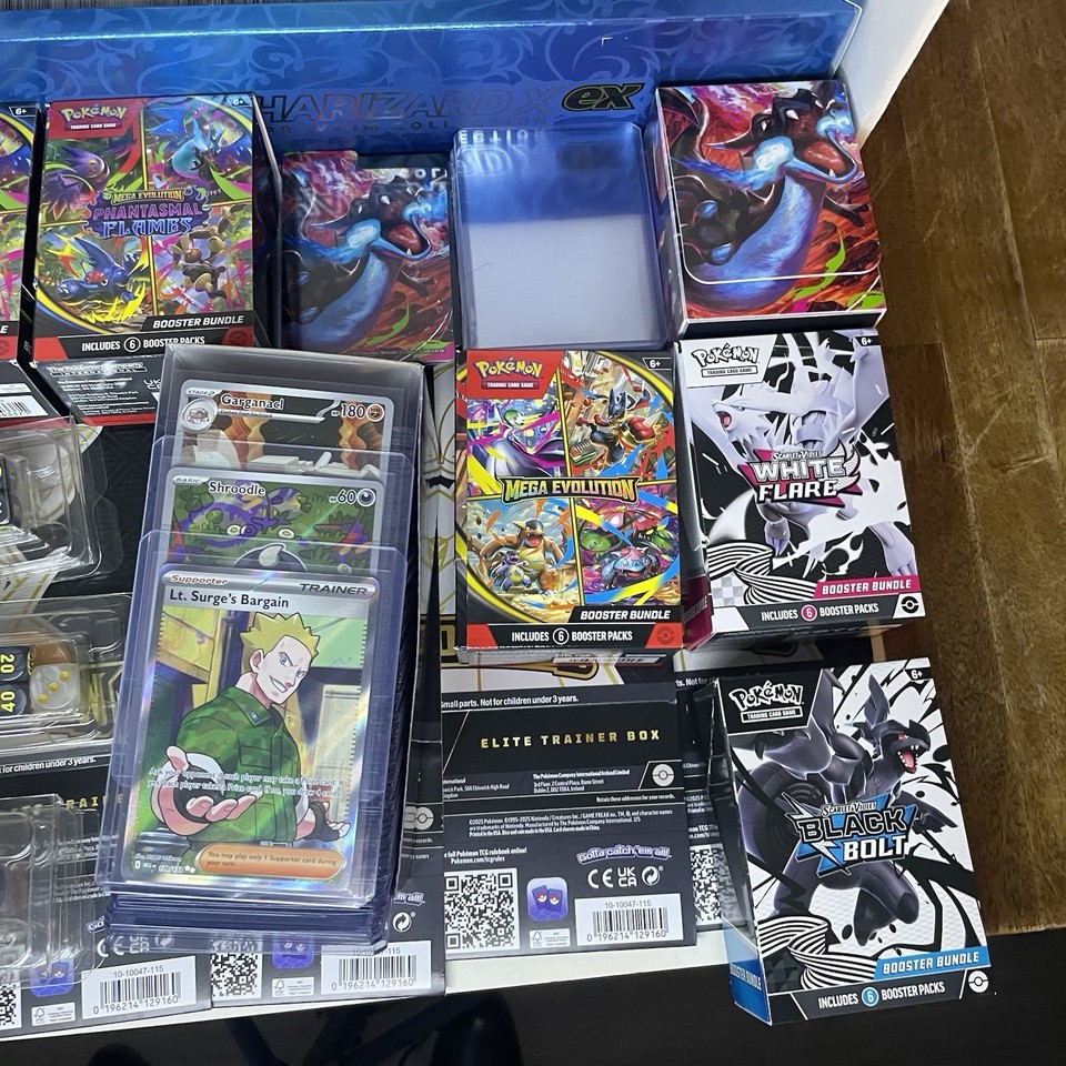 HUGE POKEMON CARD COLLECTION 3 500+ Cards Holos Ex’s Full Arts IR PROMO ...