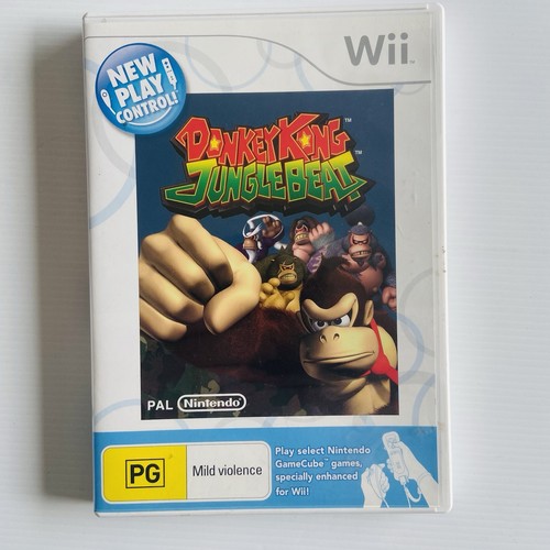 Donkey Kong Jungle Beat Nintendo Wii PAL Complete With Manual PAL | eBay