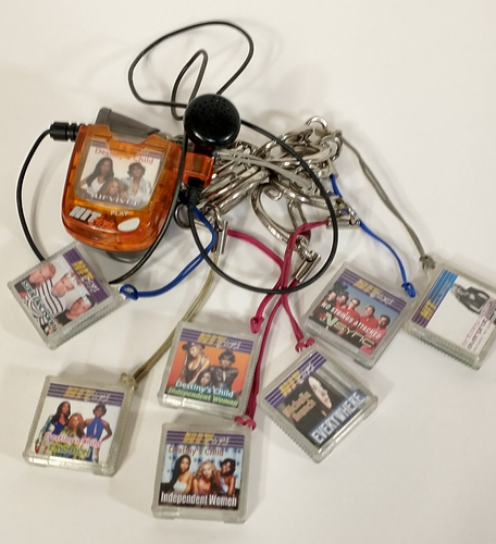Tiger HIT Clips Lot 8 Clips & Player Works Britney Spears Destiny's ...