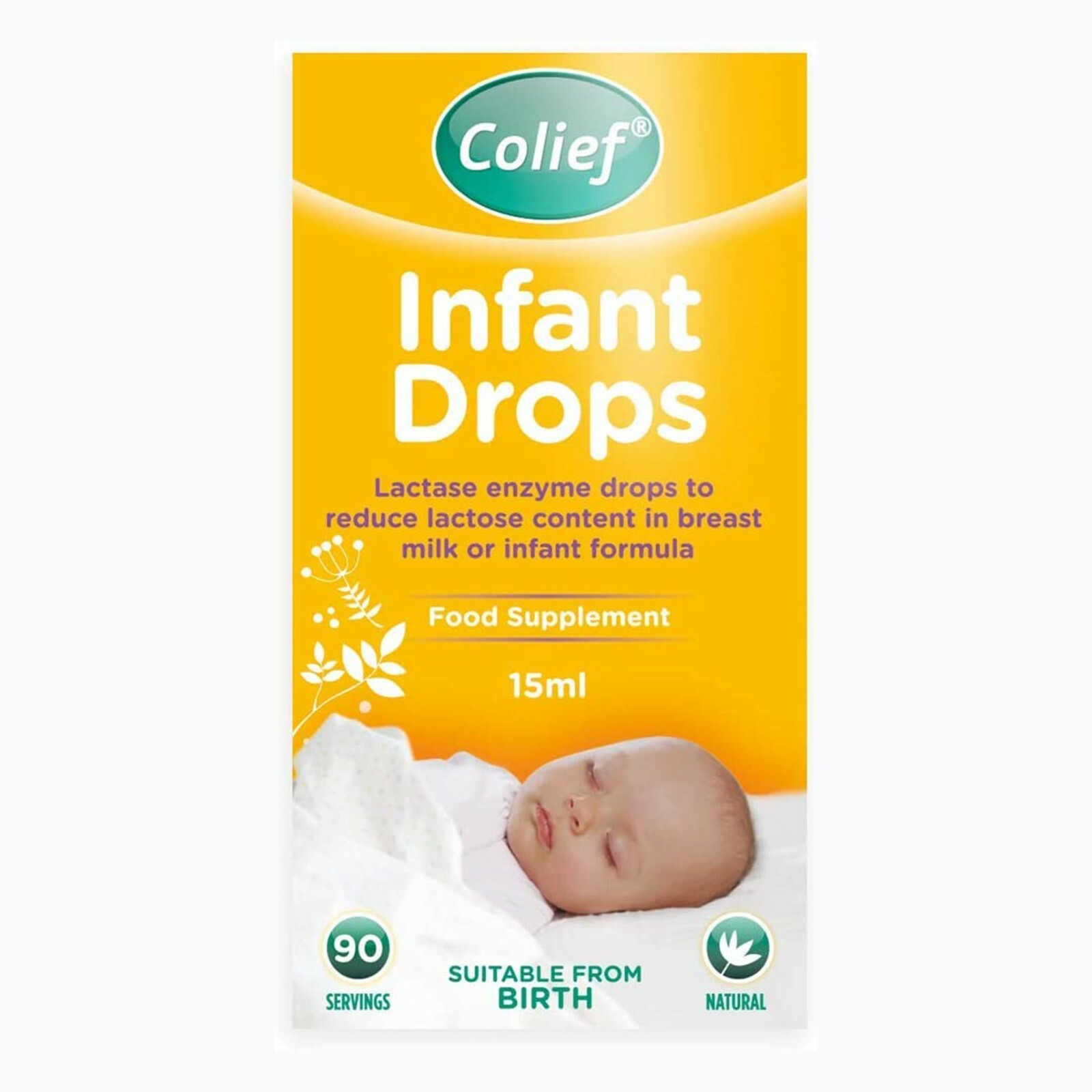 Colief Infant Drops Lactase Enzyme for Baby Calming Colic 15ml | eBay UK