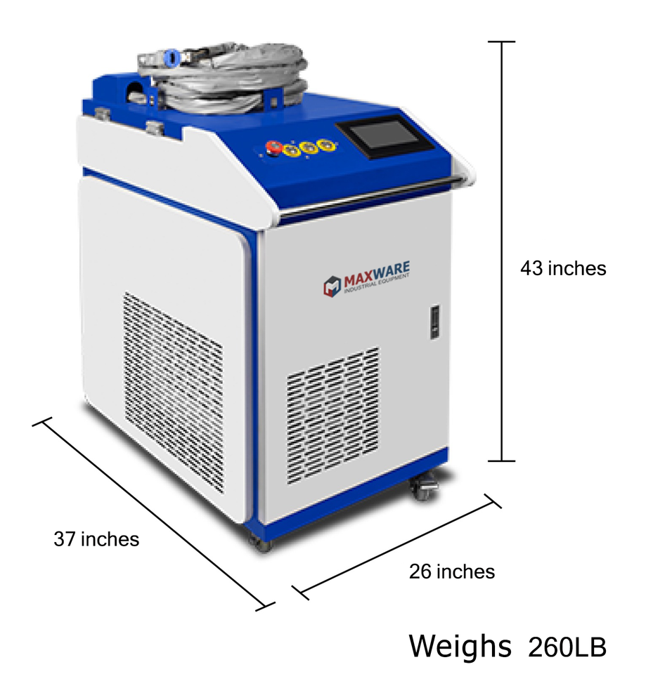 Laser Welding Machine Cutter, Cleaner Rust Remover 2000W Fiber laser ...