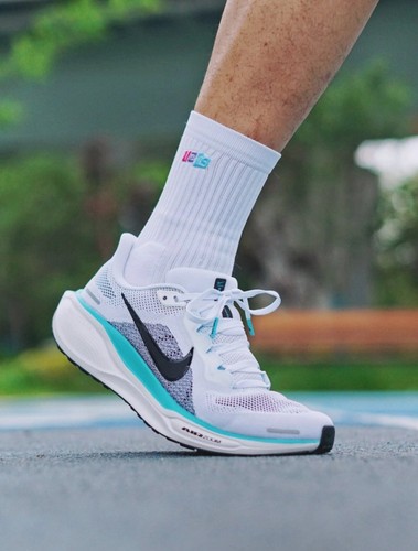 New Nike Air Zoom Pegasus 41 Dusty Cactus White Blue Running Shoes ...