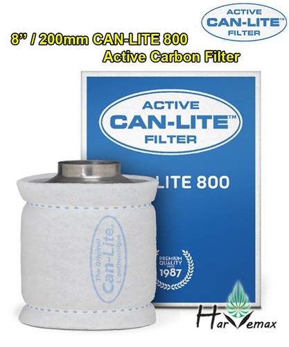Active CAN-LITE Filter Can Lite 800 8" / 200mm Active Carbon Filter | eBay