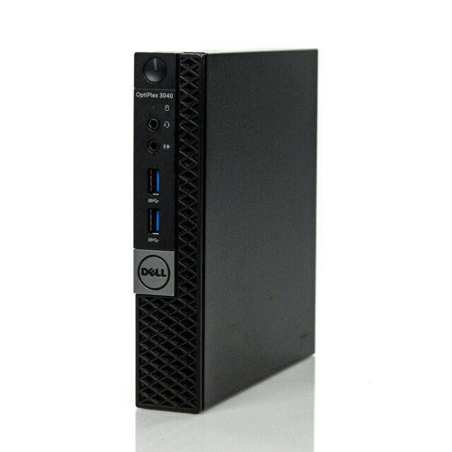 Dell Optiplex 3040 (512GB SSD, Intel Core i3-6100T, 3.20GHz, 8GB ...