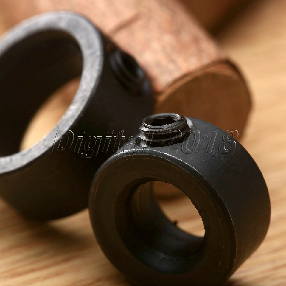 8Pcs Drill Depth Stop Collars Ring Dowel Shaft Chuck With Hex Wrench ...