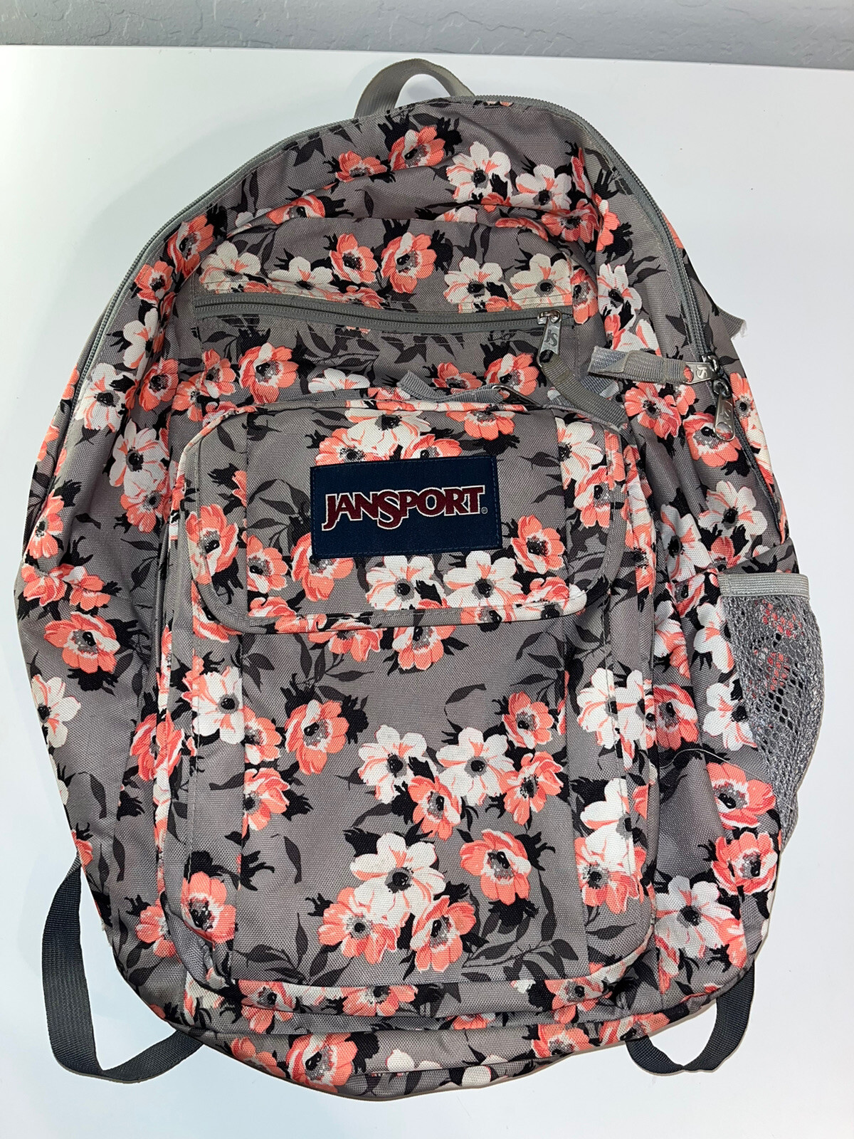 JanSport Digital Student Large Backpack Coral Orange … - Gem