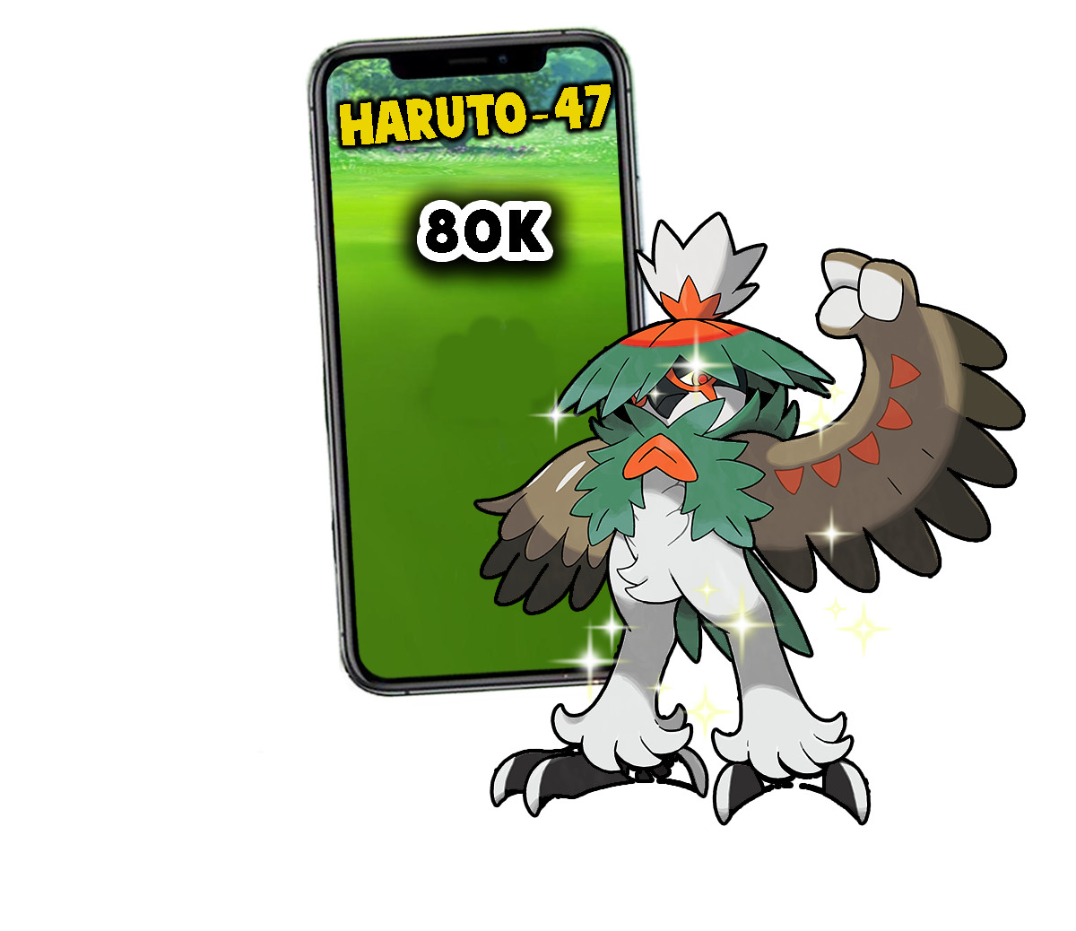 Shiny Hisuian Decidueye Mini P T C 80k | eBay