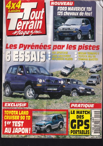 TOUT TERRAIN MAGAZINE N°85 KIA SPORTAGE / LAND DISCOVERY / PAJERO ...