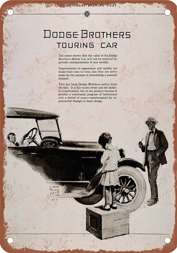 METAL SIGN - 1925 Dodge Vintage Ad 03 - Old Retro Rusty Look | eBay